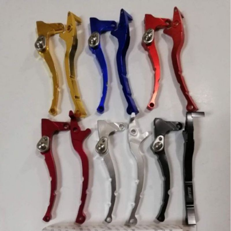 Yamaha Aerox 155 brake lever with lock full cnc | Shopee Philippines