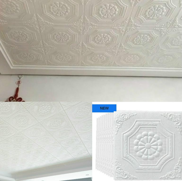 all stickers self-adhesive ceiling decorative stickers living room ...