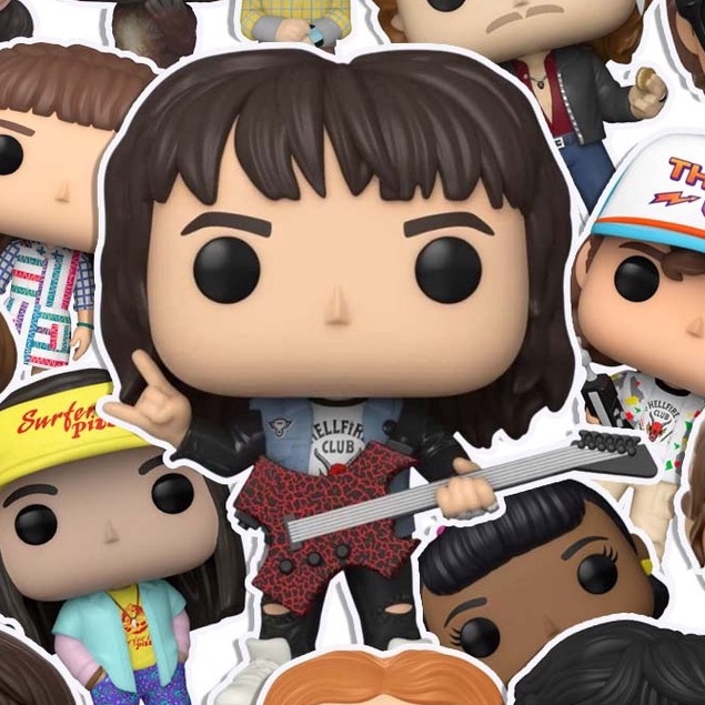 Stranger Things Stickers Funko Pop Waterproof Vinyl Sticker Decal Eddie ...