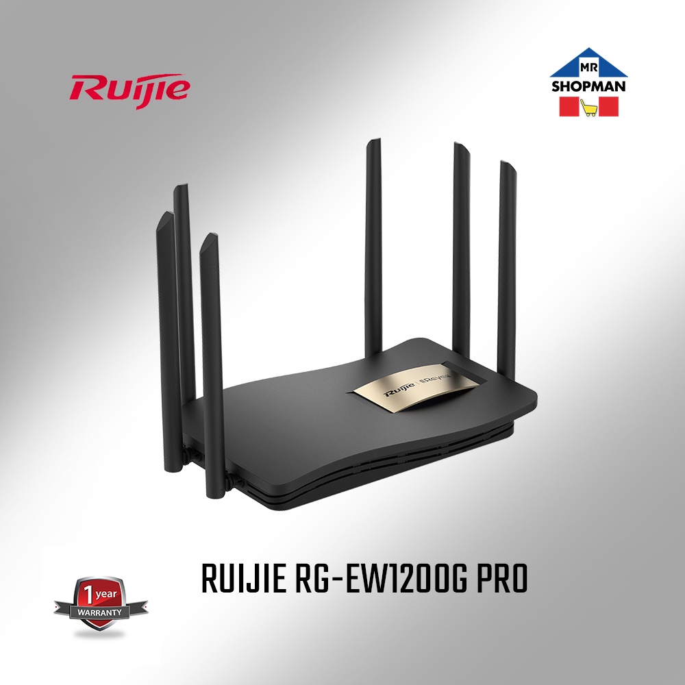 Ruijie RG-EW1200G PRO 1300M Dual Band Gigabit Wireless Wifi Router ...