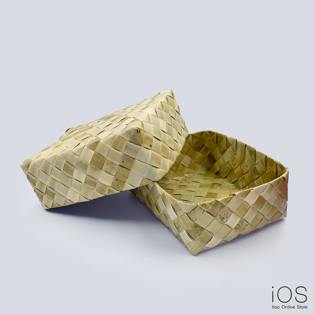 Set of 12pcs Pandan Tampipi / Pandan Box with 6x8x3 inches size ...