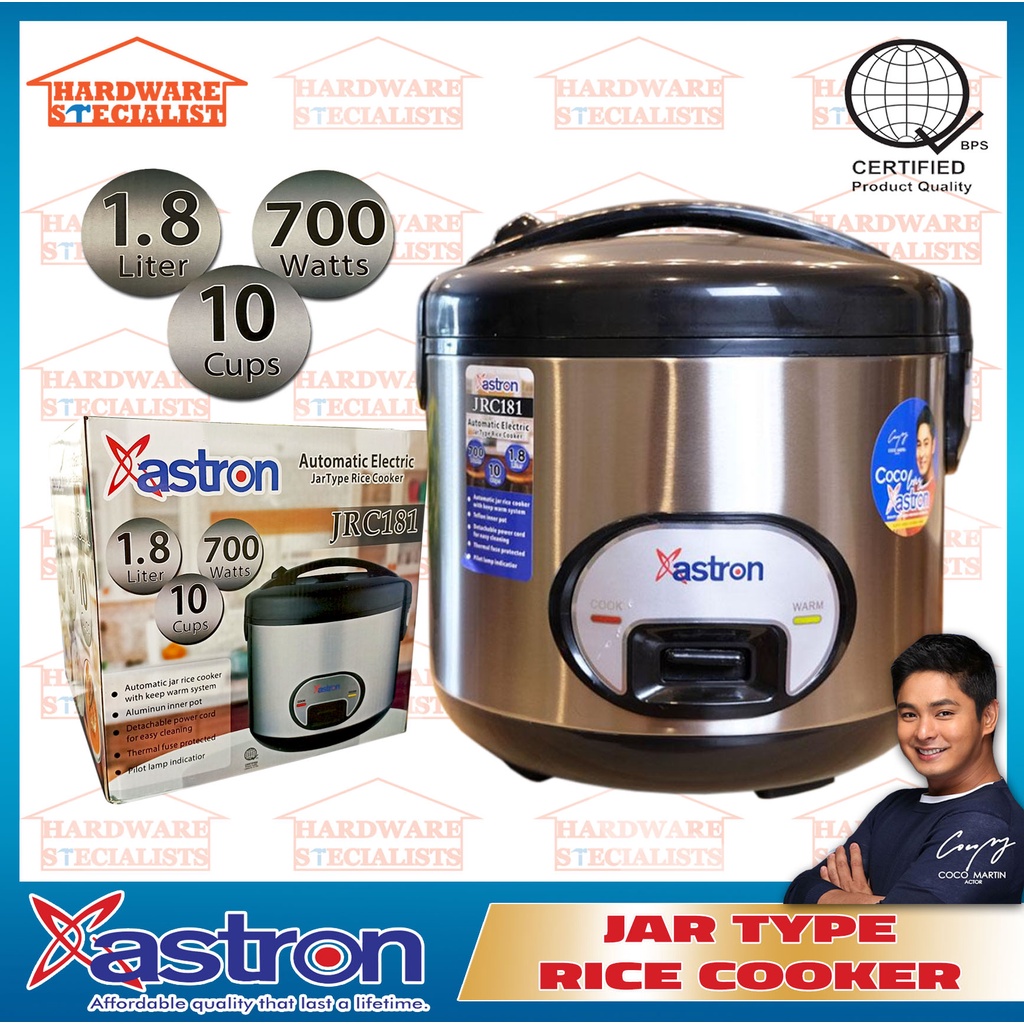 Astron Rice Cooker Jar Type 1.8 Liter JRC181 Original Authentic ...