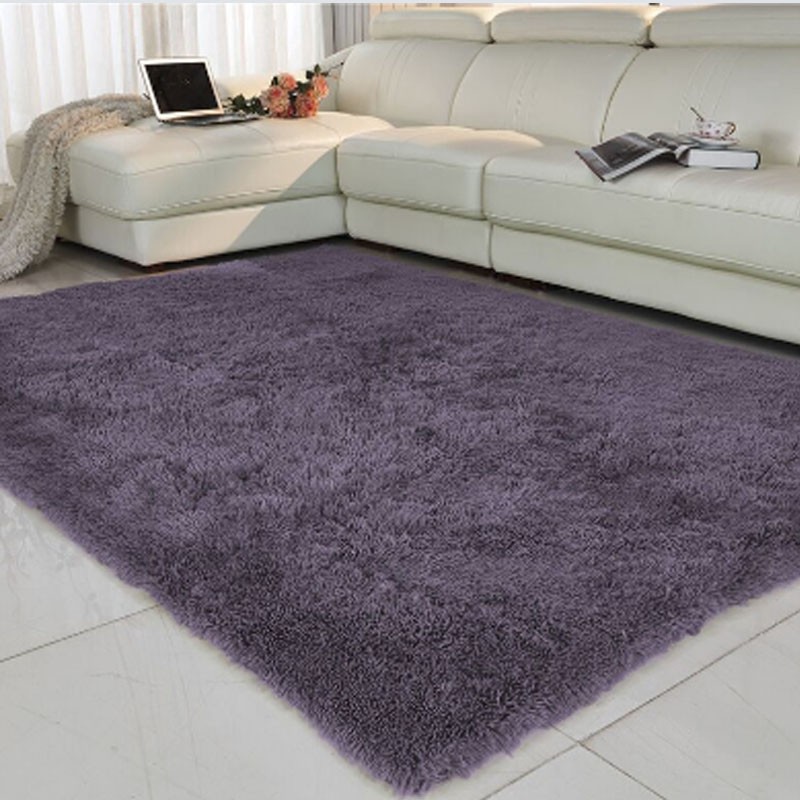 FLASH SALE Soft Fluffy Rugs Anti-Skid Bedroom Carpet Floor Mats - 80 x ...