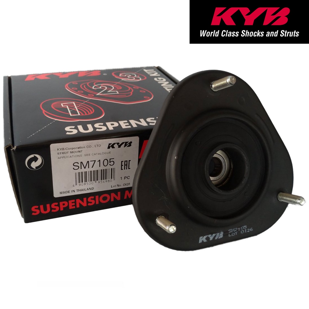 KYB KAYABA Strut/Shock Mounting Front for Toyota Corolla 1.3, 1.6 1993 - 1997 (SM7105) | Shopee ...