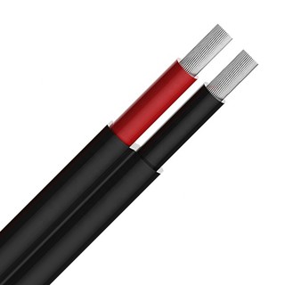 Per Meter PV cable solar cable 6mm2 twin-core DC Power Solar cable ...