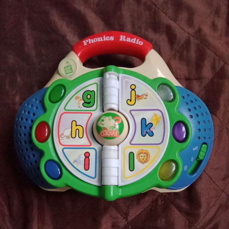 leapfrog phonics radio musical toy | Shopee Philippines