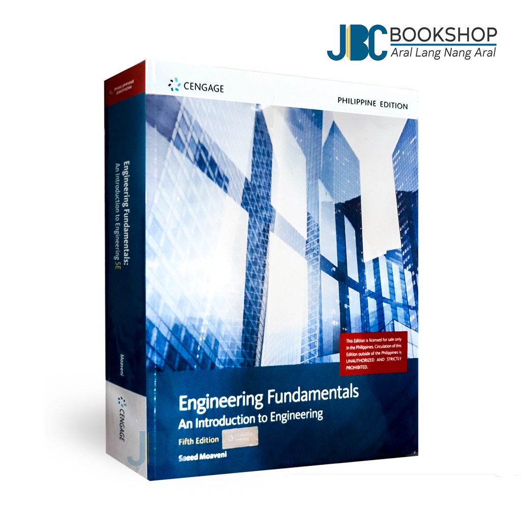 Engineering Fundamentals: An Introduction to Engineering 5th by Saeed Moaveni | Shopee Philippines