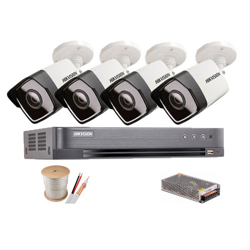 The entire HIKVISION 5.0MP ULTRA 2K camera set - the sharpest today ...