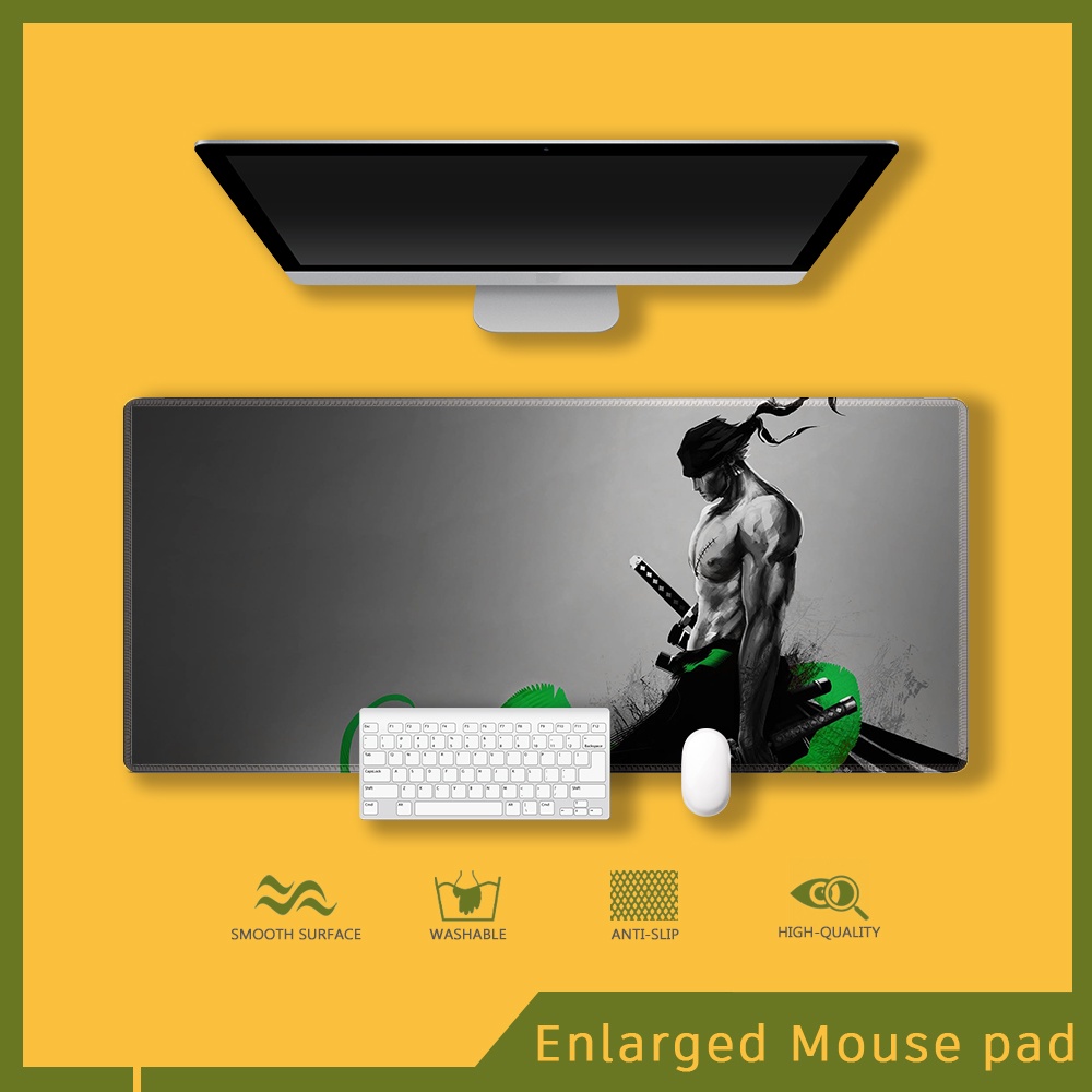 One piece anime Gaming Mouse Pad Long Mouse Pad Gaming Office Large ...
