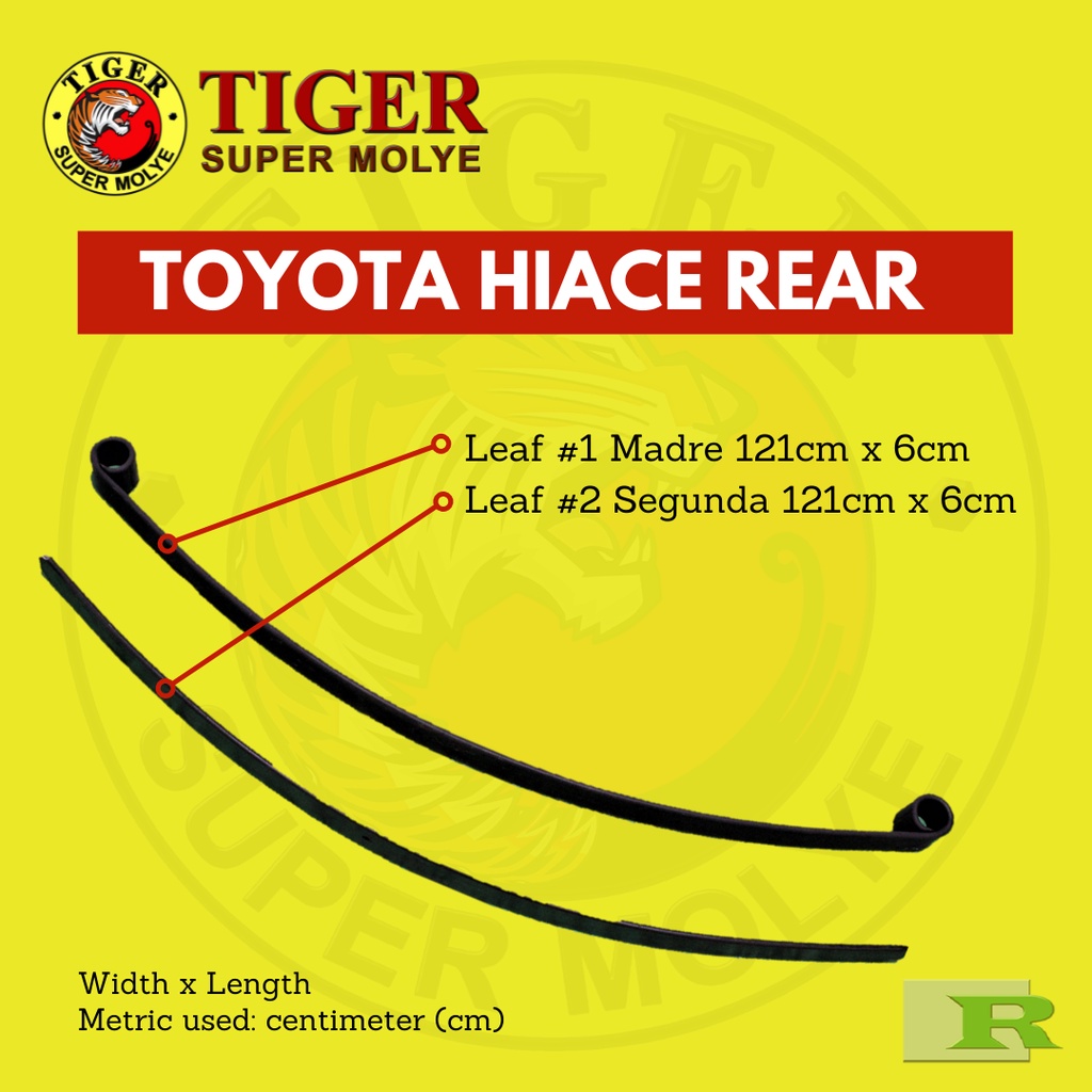 Leaf Spring Molye for Van Hiace Rear | Shopee Philippines