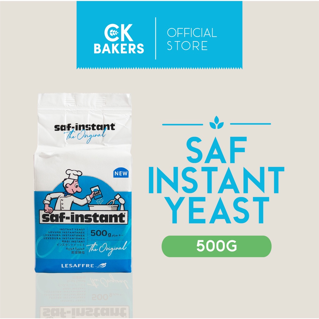 Saf Instant Yeast "BLUE" 500grams | Shopee Philippines