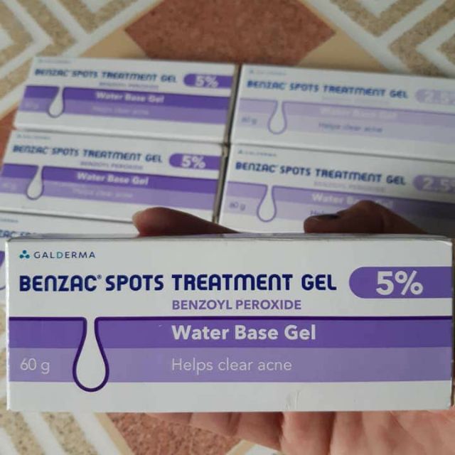 Benzac Spots Treatment 5% 60g | Shopee Philippines