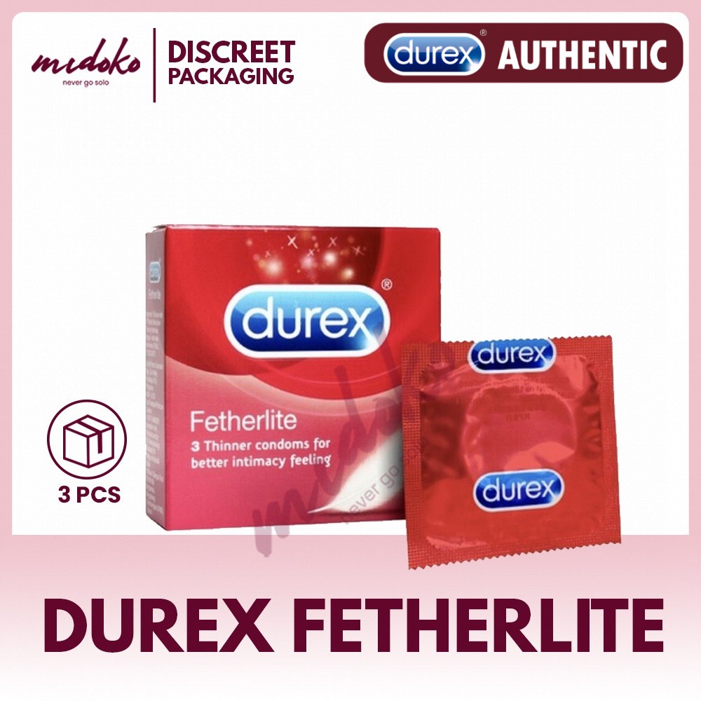 Durex Fetherlite Thinner Ultra Thin Latex Condoms 3s | Shopee Philippines