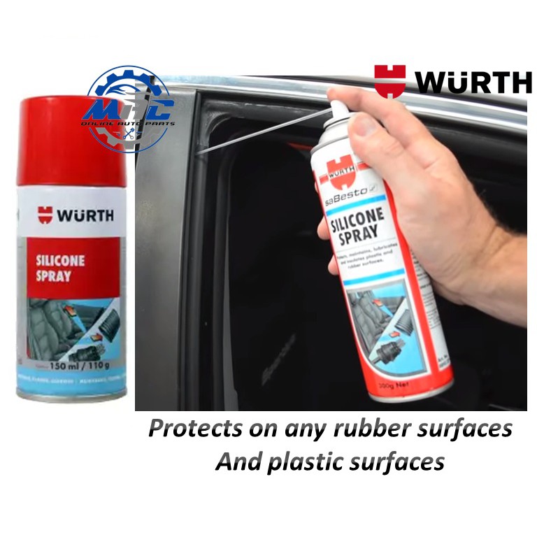 Wurth Silicone Spray 150ml | Shopee Philippines