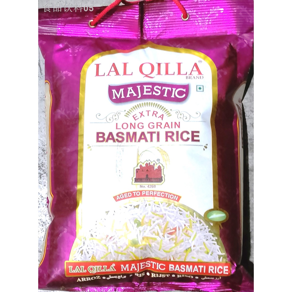 LAL QILLA Majestic Basmati Rice (Long Grain) 1KG / 5KGS | Shopee ...