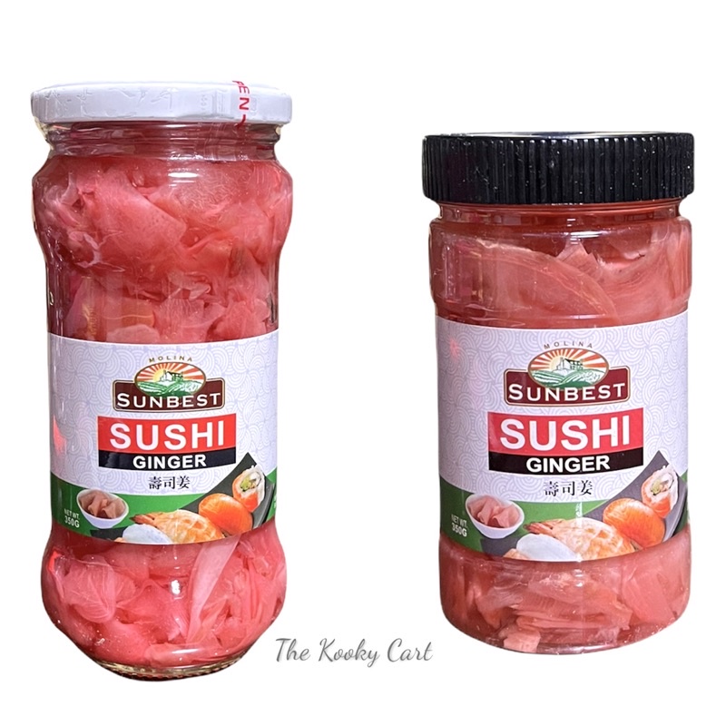 Sushi Pink Pickled Ginger by Sunbest (350g) | Shopee Philippines