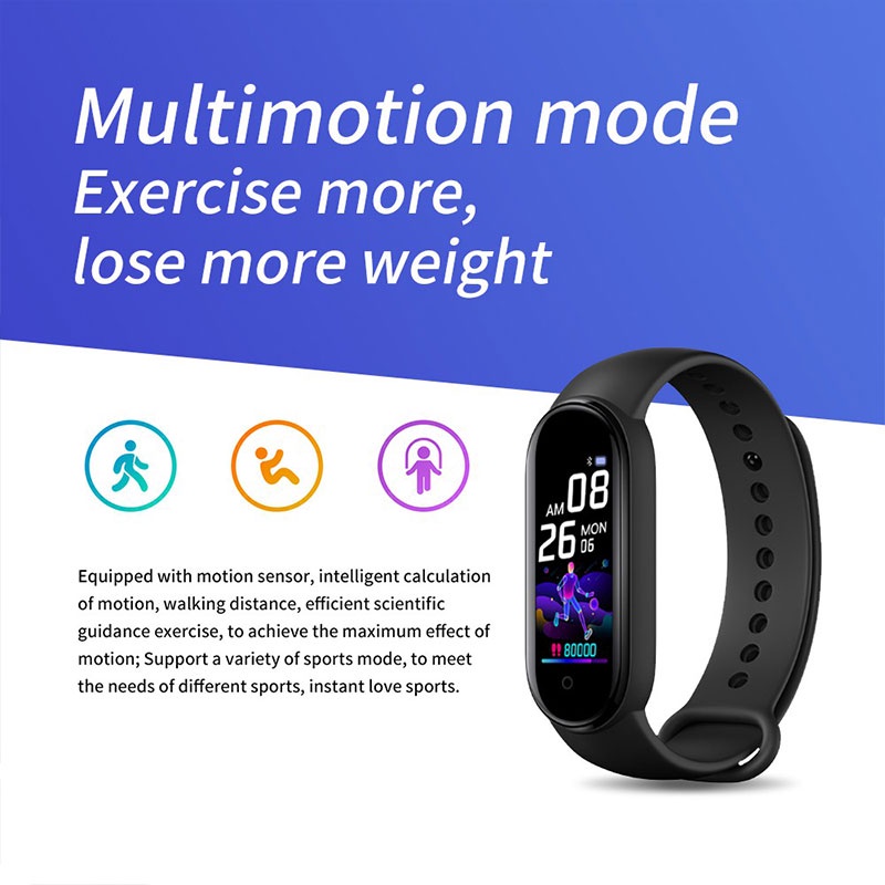 COD Smart Watch Sport Fitness Tracker Pedometer Heart Rate Blood ...