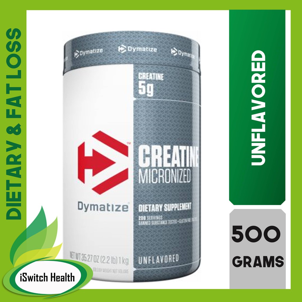 Dymatize Creatine Monohydrate Micronized - 500g | Shopee Philippines