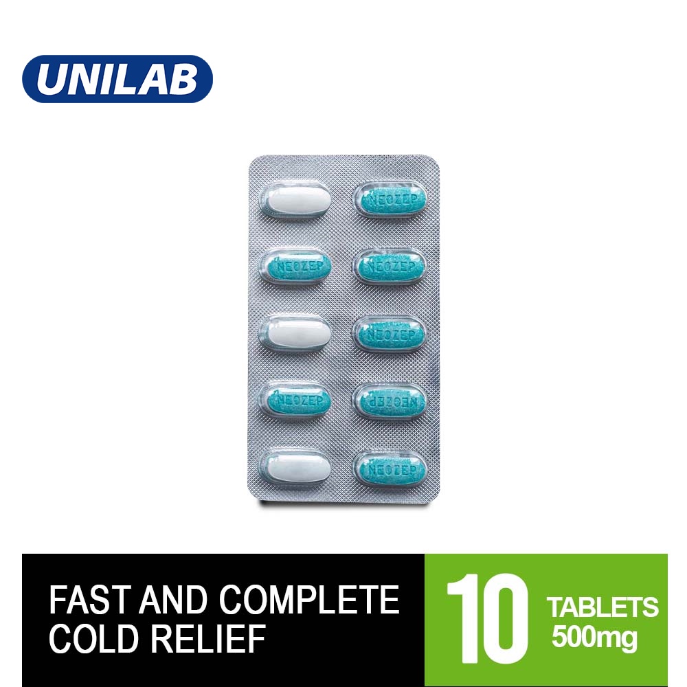 Neozep 10 tablets (For Relief of Cold and All Its Symptoms) | Shopee ...