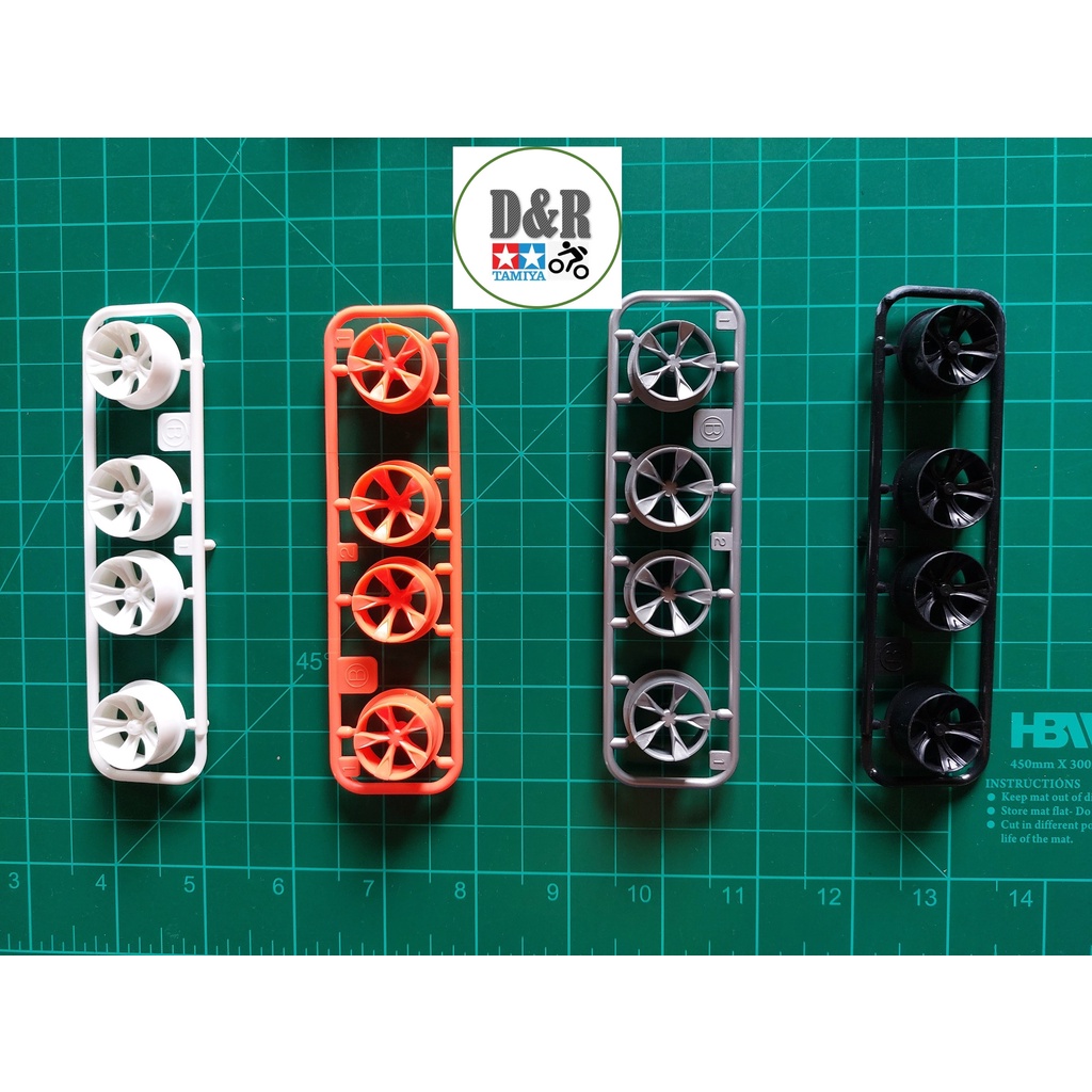 Tamiya 5 Spoke Medium Diameter Mags (different colors) | Shopee Philippines