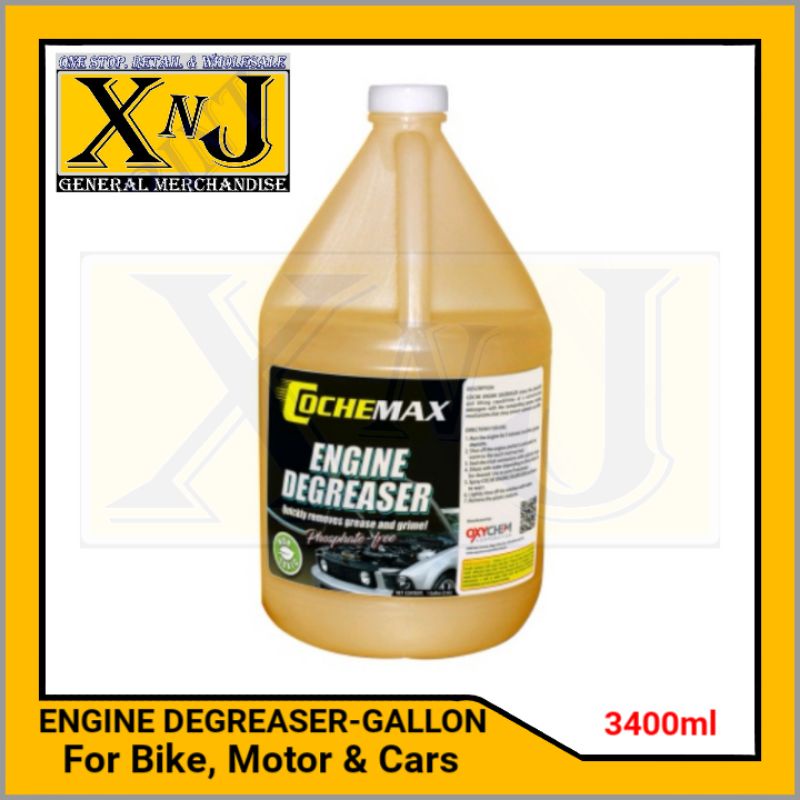 Cochemax Engine Degreaser for BIKE/MOTOR/CARS in Gallon Size | Shopee ...