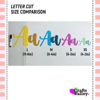 Personalized Letter Cut Out / Customized Lettering Backdrop for Party ...