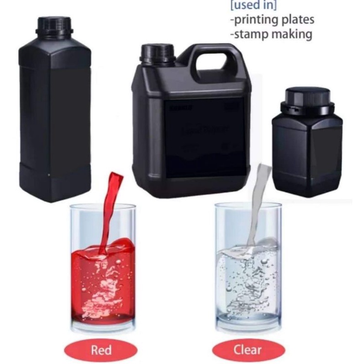 Liquid polymer gel for stamp making for self inking stamps | Shopee ...