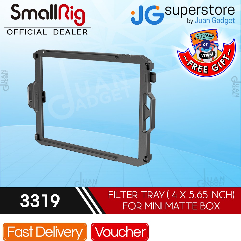 SmallRig Filter Tray Lightweight for Mini Matte Box (4 x 5.65in) w ...
