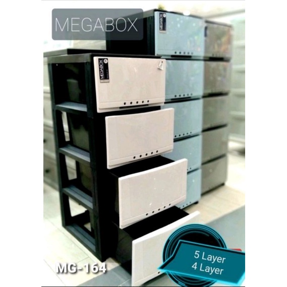 Megabox MG164 drawer 5 Layer | Shopee Philippines