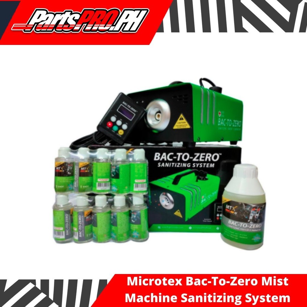 Microtex Bac-To-Zero Mist Machine Sanitizing System | Shopee Philippines
