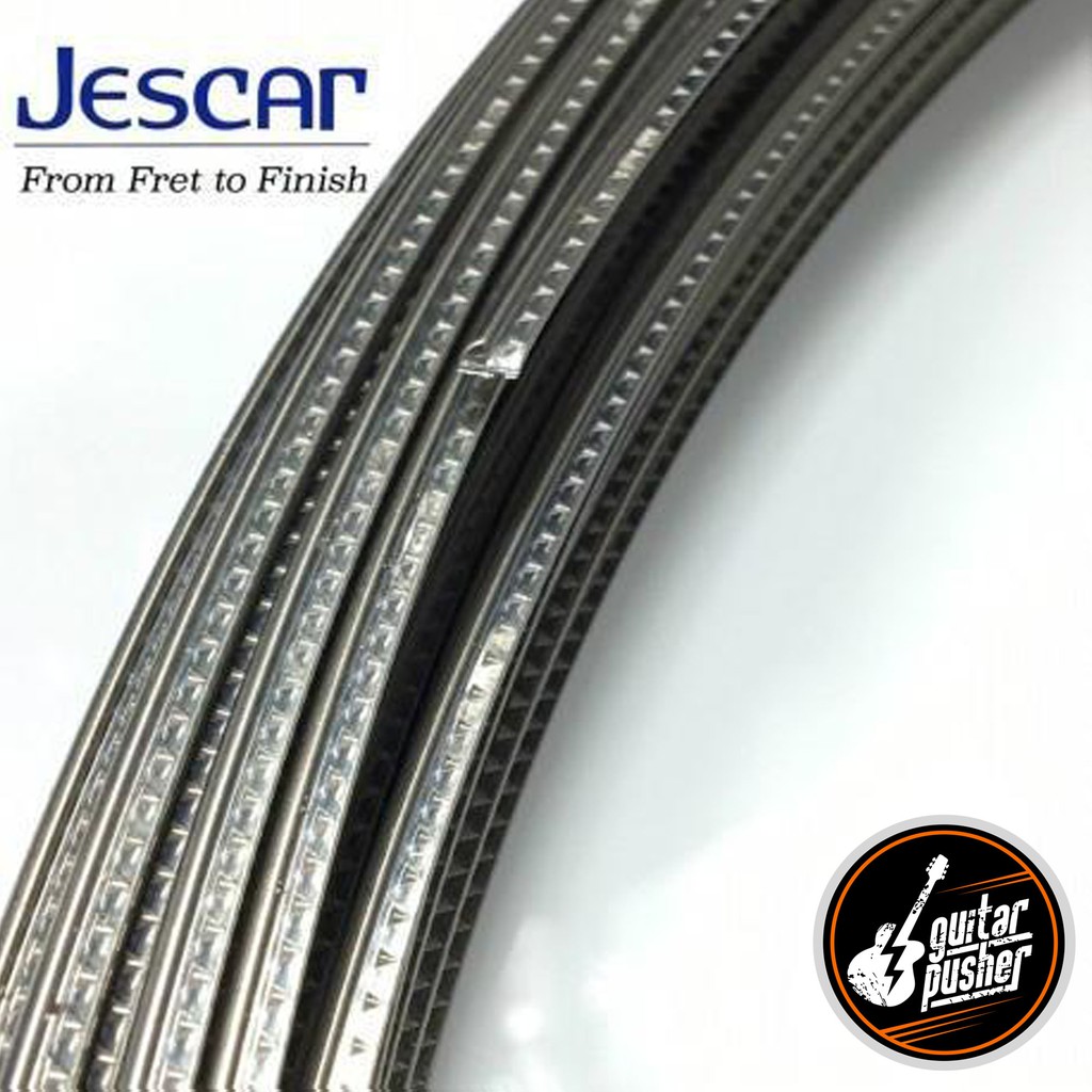 Jescar Stainless Steel Fretwire Tall Narrow 55090 - 25 Pcs | Shopee ...