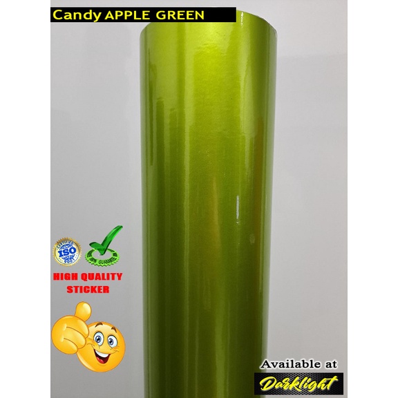 STICKER CANDY APPLE GREEN !!! High Quality !!! [[ PHILIPPINE STOCK ...