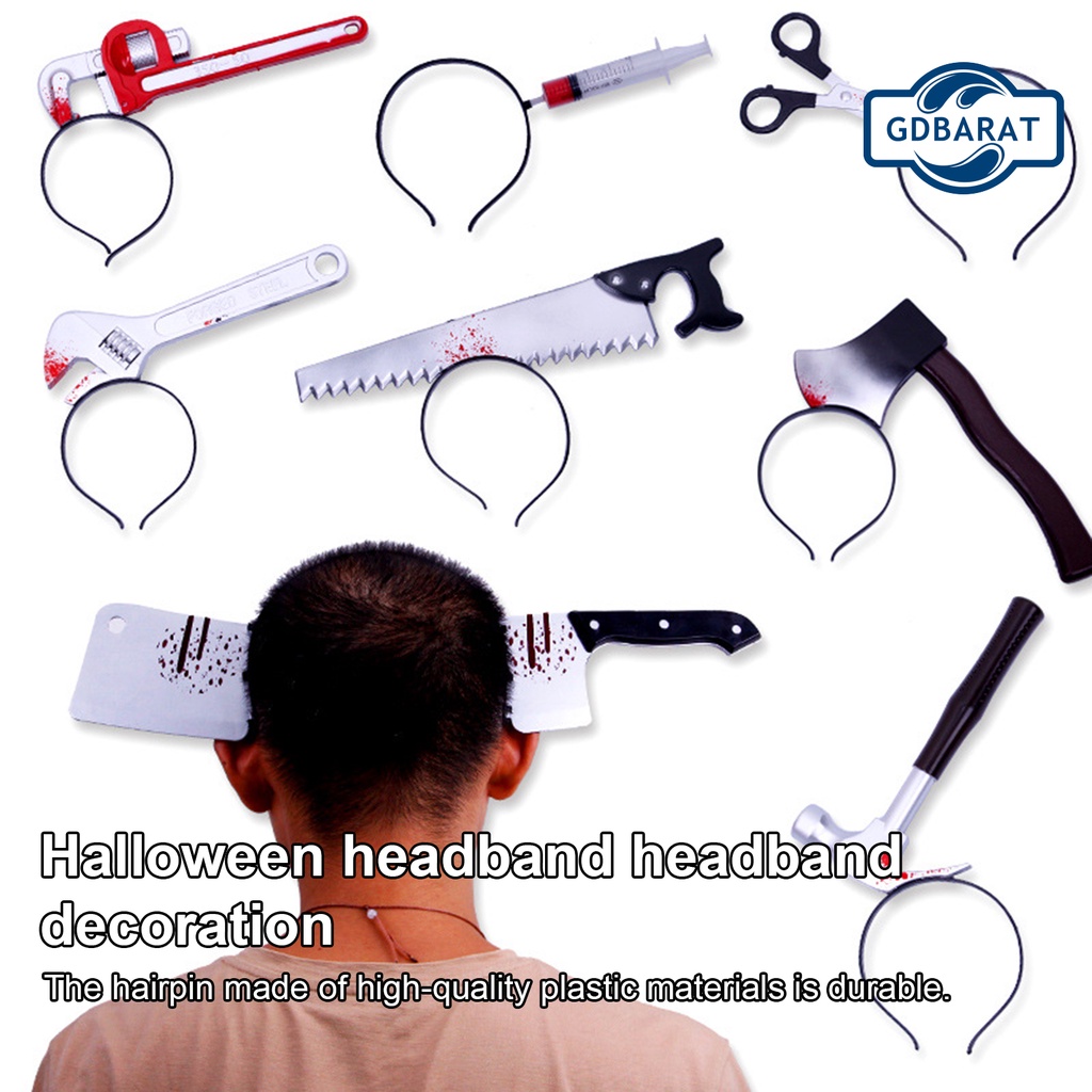 [NYC HalloW] Halloween Scary Headbands High Elasticity Wear Resistant ...