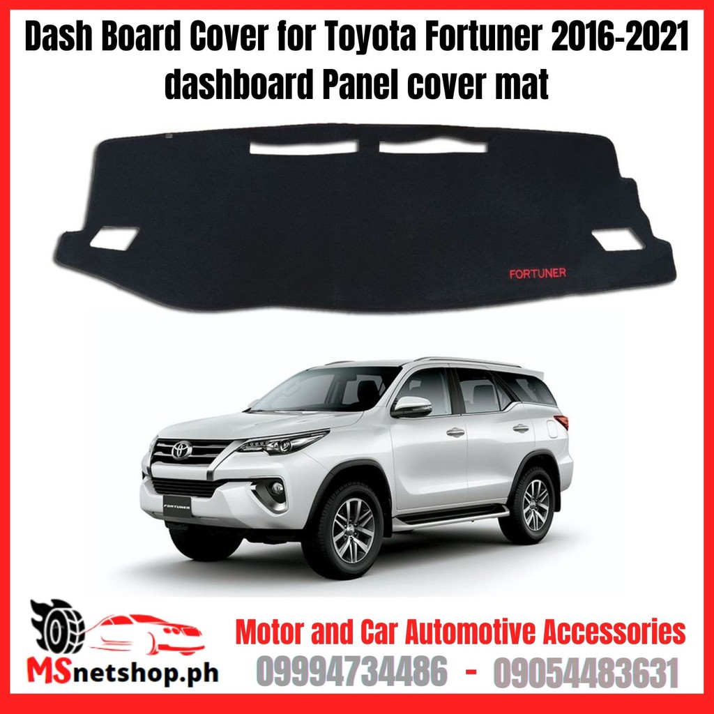 Dash Board Cover for Toyota Fortuner 2016-2021 dashboard Panel cover ...