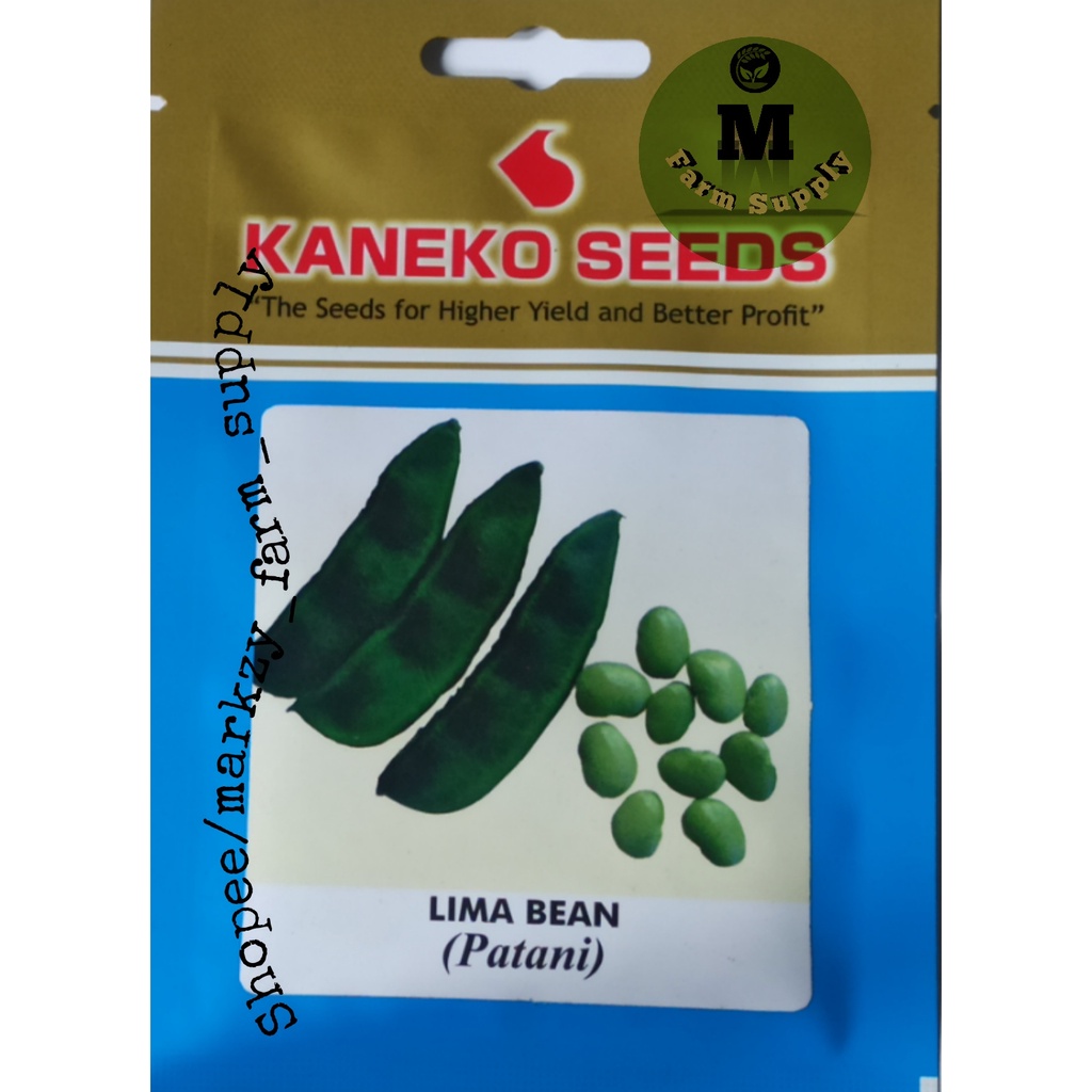 Lima beans (Patani) Kaneko High Quality Seeds | Shopee Philippines