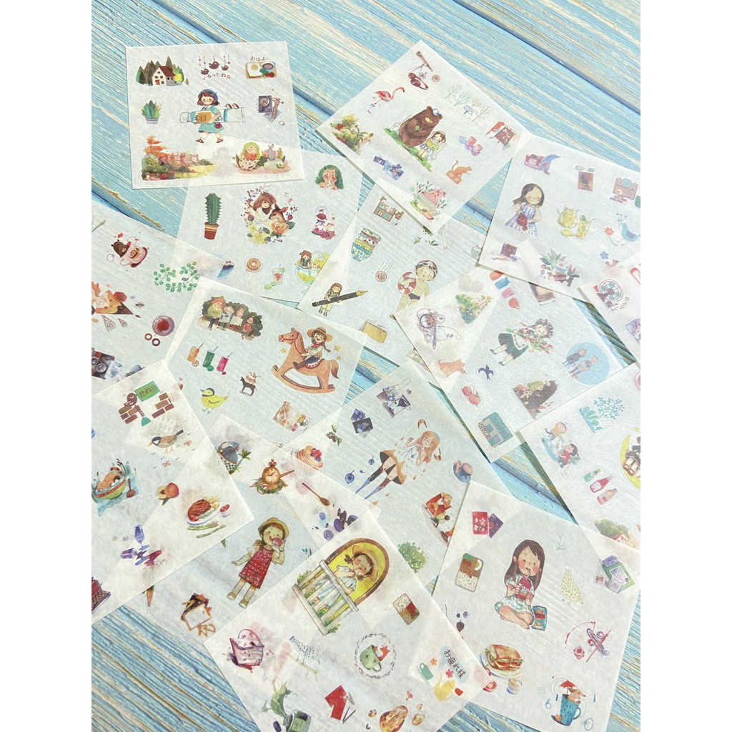 Set of 5 cute different pictures sticker pieces | Shopee Philippines