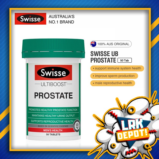 Swisse Ultiboost Prostate 50s (50 Tablets per bottle) | Shopee Philippines