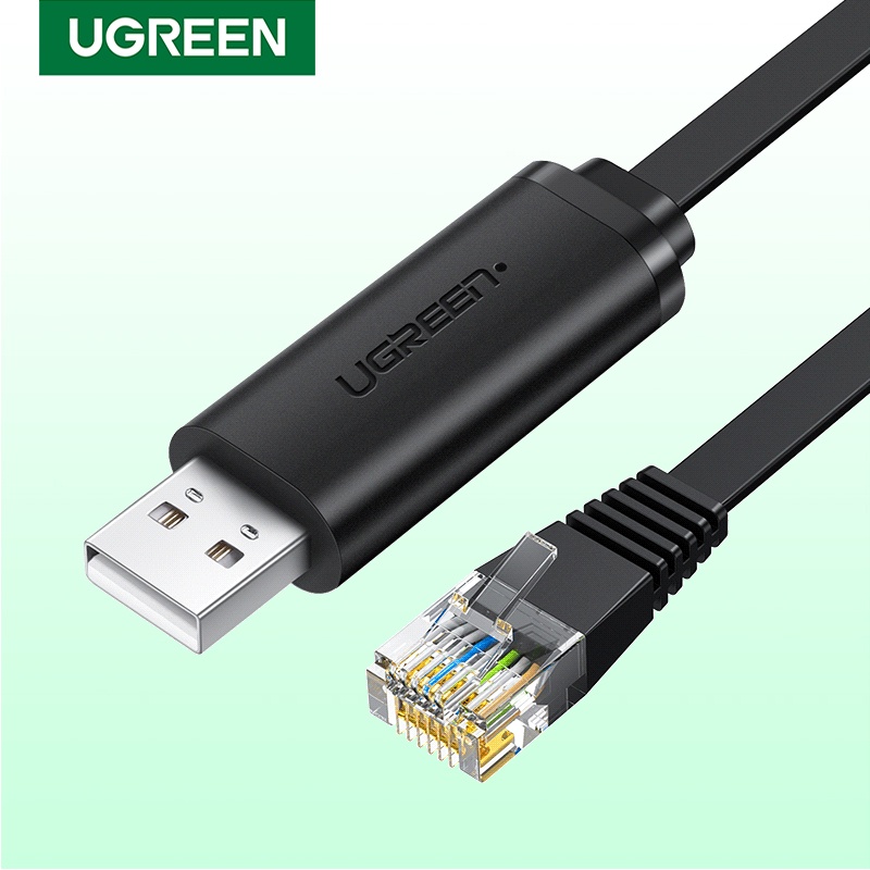 Ugreen USB to RJ45 Console Cable RS232 Serial Adapter for Cisco Router ...
