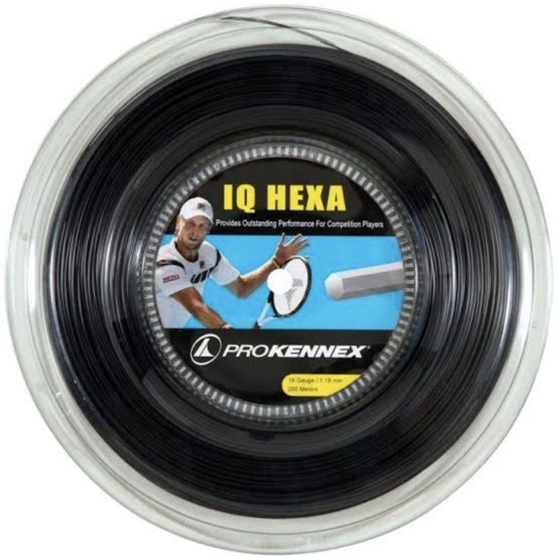PRO KENNEX IQ HEXA STRING REEL (200M) 17g strings about 17 rackets ... PRO KENNEX IQ HEXA STRING REEL (200M) 17g strings about 17 rackets ...