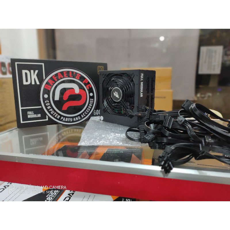 1STPALYER DK PS-600AX FULL MODULAR TRUE RATED PSU 600w 80+ Bronze ...