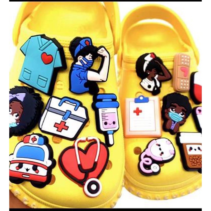 Medical Designs shoe charms jibbitz crocs | Shopee Philippines