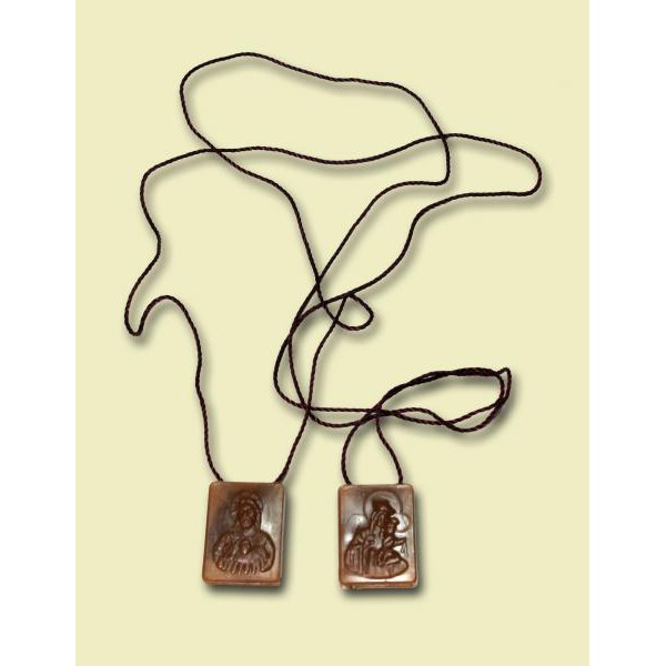 Our Lady of Mt. Carmel Scapular Plastic | Shopee Philippines