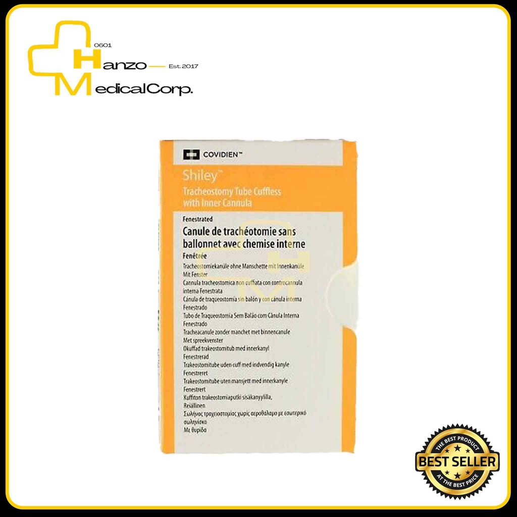 SHILEY FEN 6 TRACHEOSTOMY TUBE CUFFED W/ INNER CANNULA FENESTRATED ...