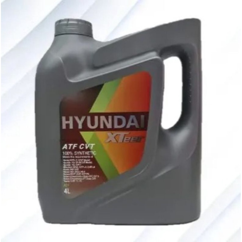 Hyundai Xteer ATF CVT Fully Synthetic 4liter | Shopee Philippines