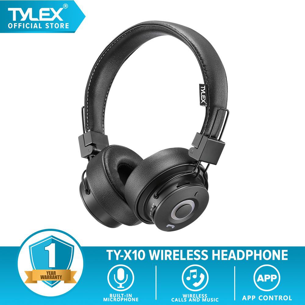 Tylex X10 Wireless Headset with Built-in Microphone / FM Radio/ TF Card ...
