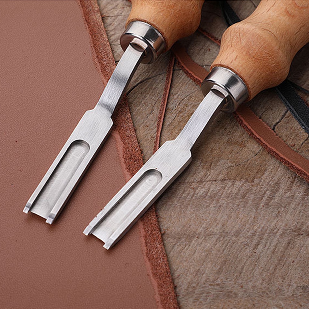 Leather Tools Cowhide Edger knife Handmade DIY Leather Carving Leather ...