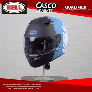 BELL PS QUALIFIER ASCENT FULL-FACE SINGLE VISOR MOTORCYCLE HELMET ...