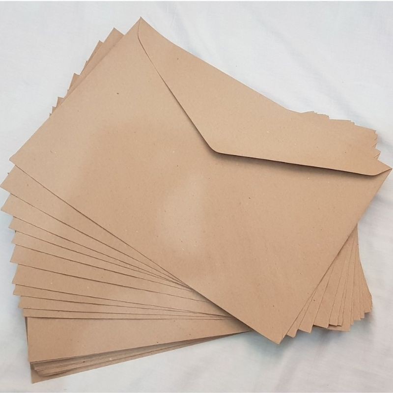 Brown envelope 20pcs/pack(long&short) | Shopee Philippines
