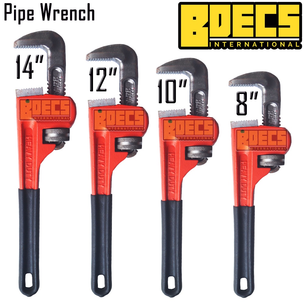 Pipe Wrench Heavy Duty High Quality by bdecs - UniTop