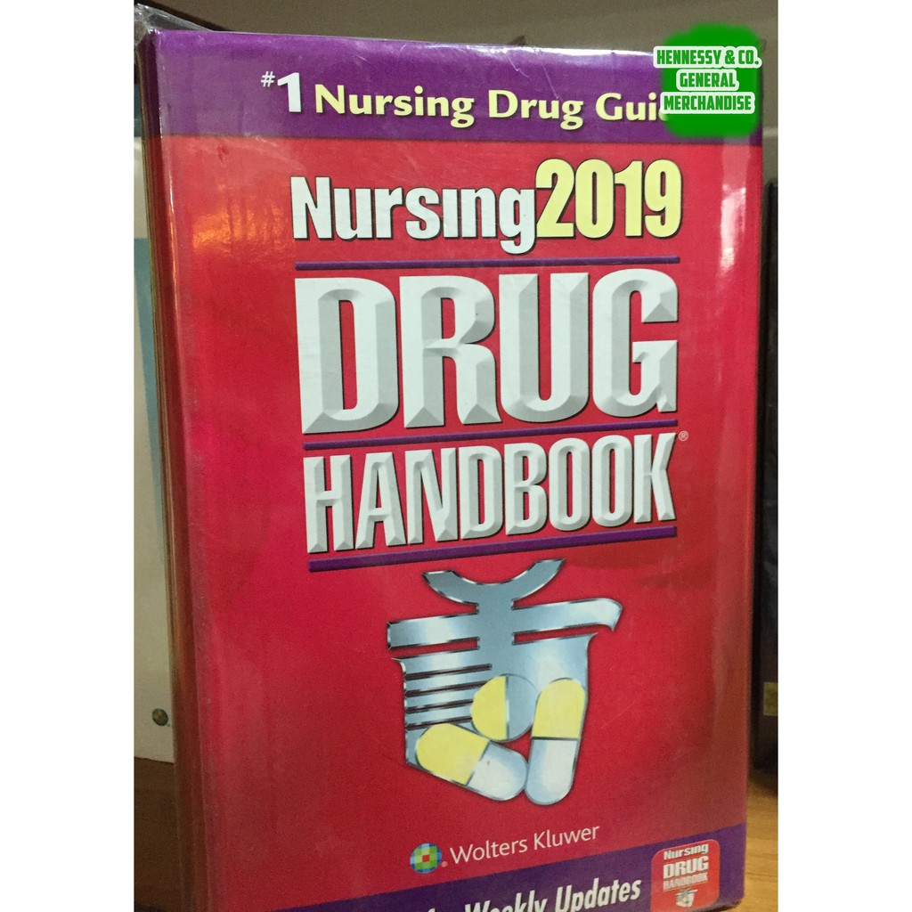 2019 Nursing Drug Handbook (#1 Nursing Drug Guide) | Shopee Philippines